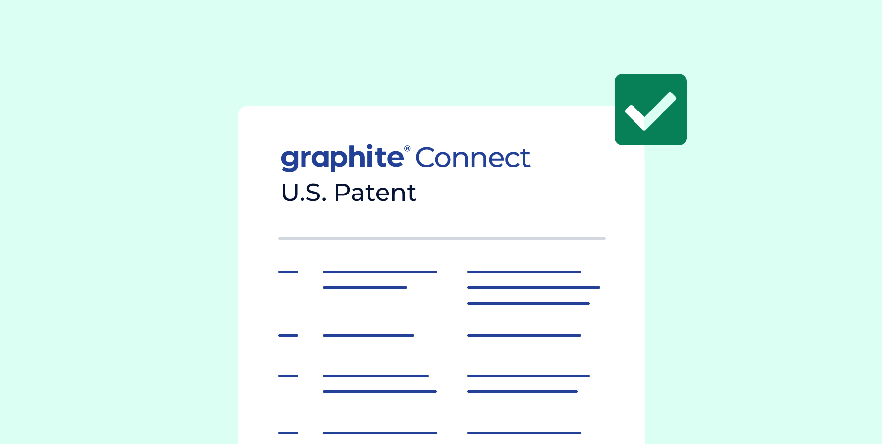 Graphite Approves Proprietary Supplier Management Patent - Graphite