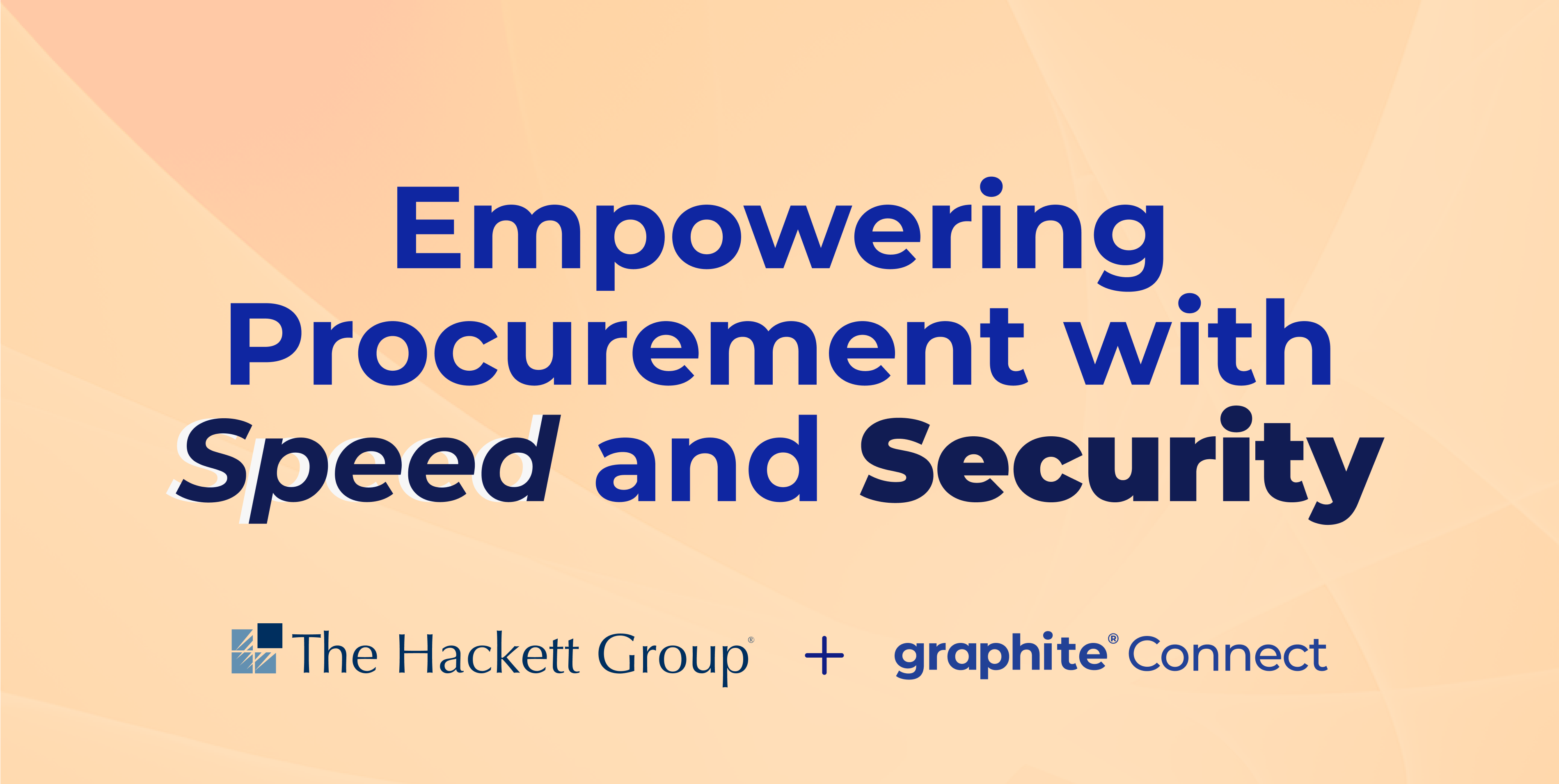 Graphite Connect to join the Hackett Group Webinar - Graphite