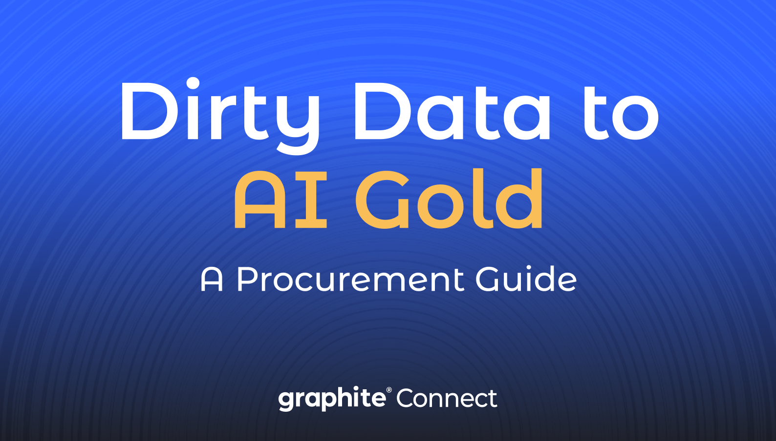 Transform Your Supplier Data into AI Gold - Graphite